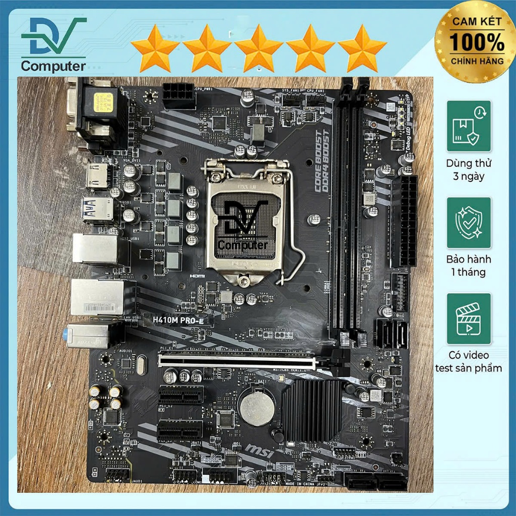 H410 hãng MSI hàng đẹp bảo hành 1 tháng đủ mã | Shopee Việt Nam