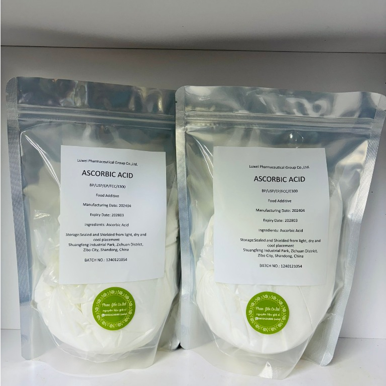 Ascorbic Acid-bột Vitamin C nguyên liệu,hàng chuẩn BP/USP/EP/FCC/E300 | Shopee Việt Nam
