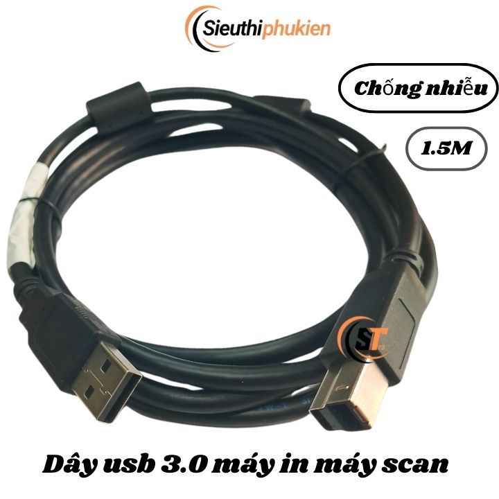 Dây USB kết nối máy scan HP Pro 2000 S2 dài 1.5m 3m 5m , cáp scan HP ...