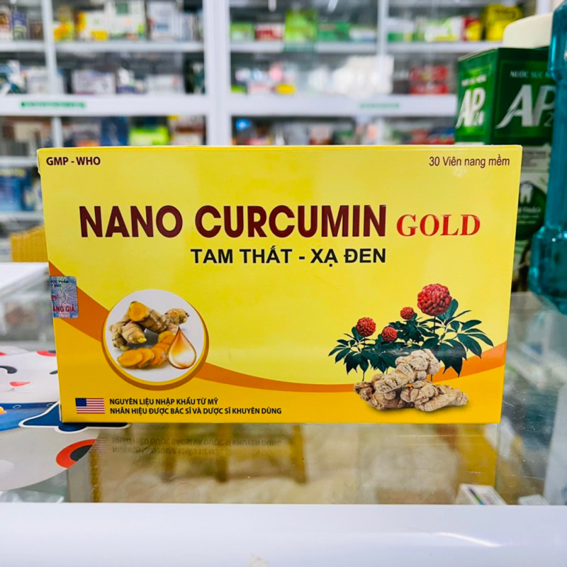 Viên uống dạ dày Tam Thất Xạ Đen Nano Curcumin - Hộp 30 viên | Shopee Việt Nam