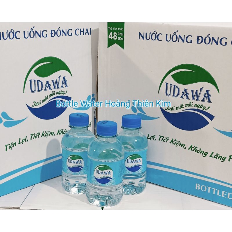 Nước Suối Chai Nhỏ UDAWA 250ml/ 48 chai / thùng. | Shopee Việt Nam