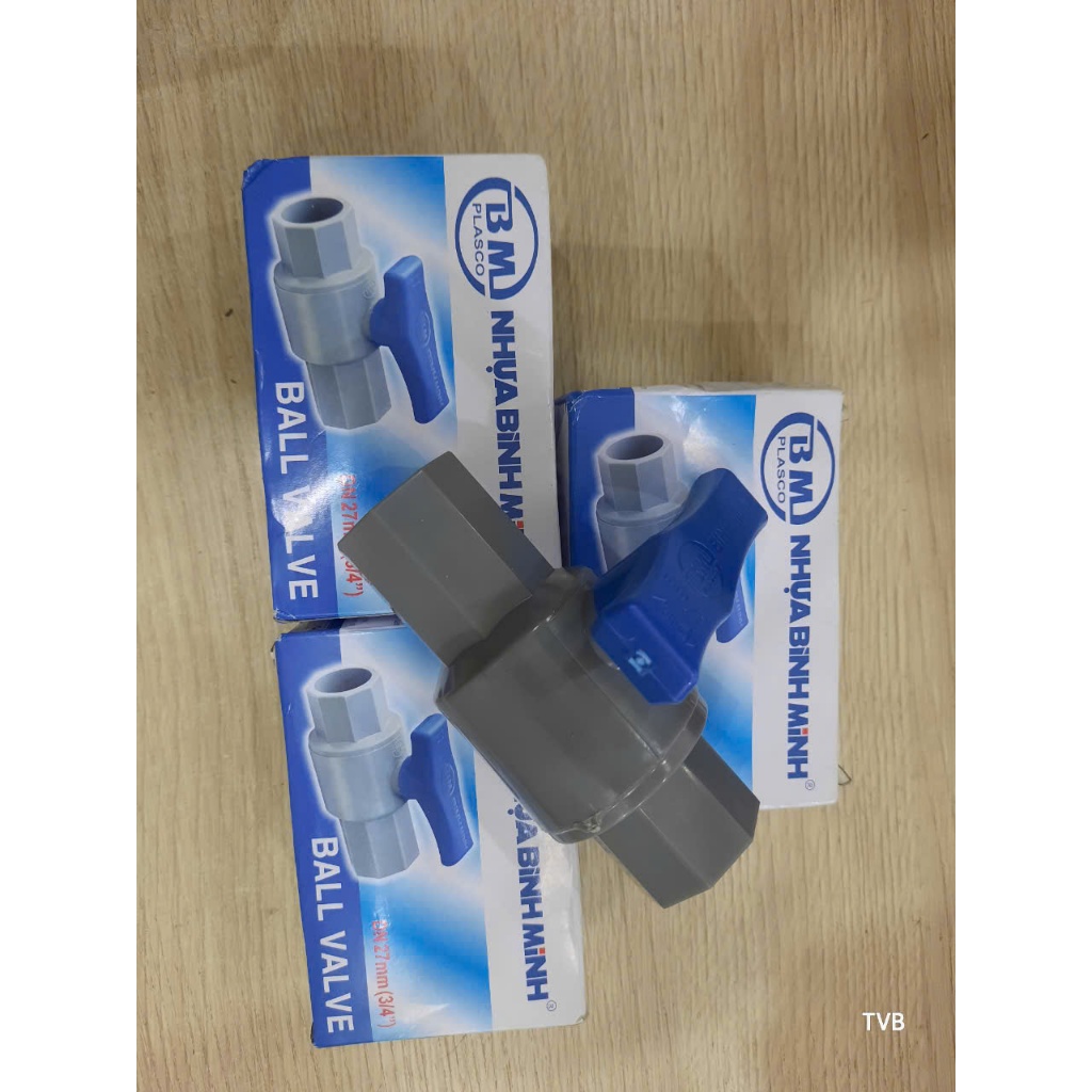 Van khóa pvc, van pvc Bình minh, van gạt pvc, van nhựa pvc | Shopee ...