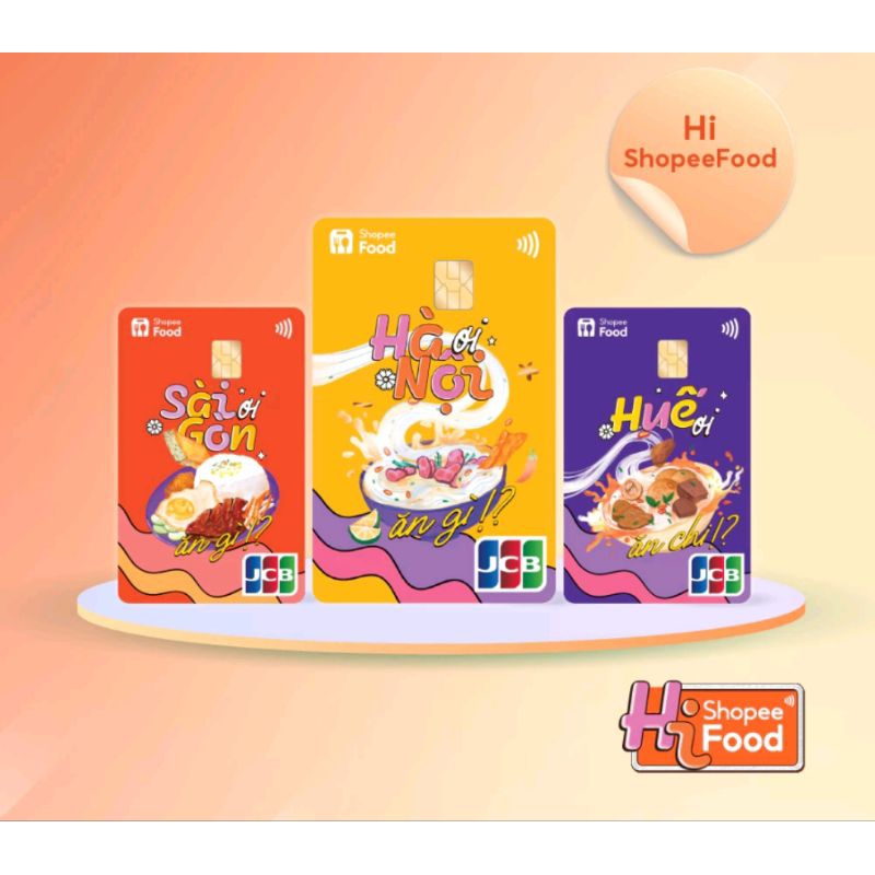 Dịch Vụ Phát Hành Thẻ MB Hi Collection / Hi ShopeeFood /Ẩm Thực Việt ...