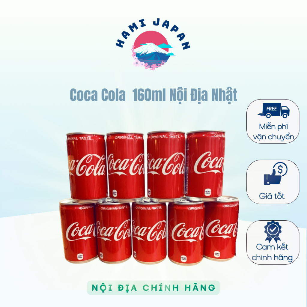 Thùng 30 Lon Coca Cola 160ML Nội Địa Nhật Bản | Shopee Việt Nam