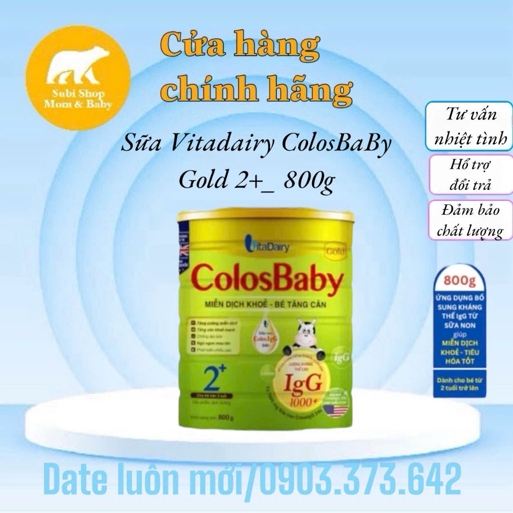 Sữa Vitadairy ColosBaBy Gold 2+_ 800g | Shopee Việt Nam
