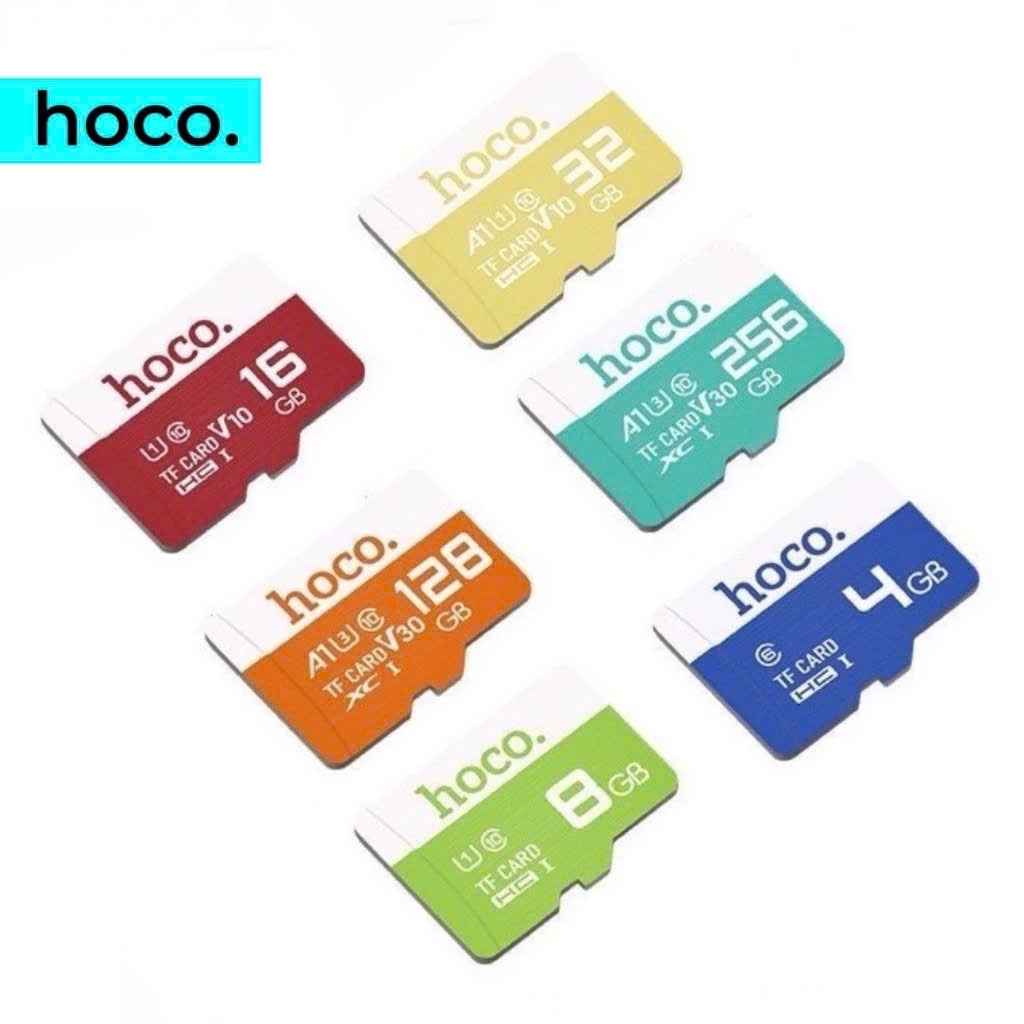 Thẻ nhớ TF camera điện thoại chính hãng hãng Hoco micro sd dung lượng từ 8gb 16gb 32gb 64gb ...