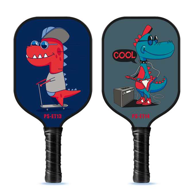 Set 1 vợt 2 banh pickleball trẻ em chất sợi thuỷ tinh cao cấp bền chắc ...