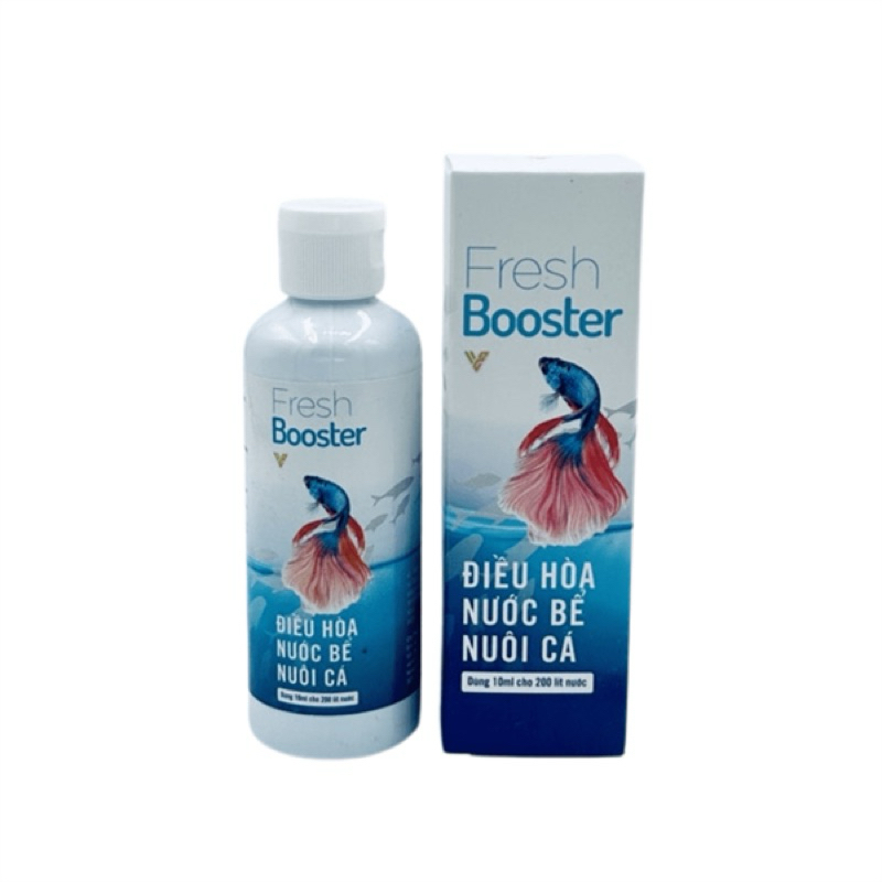 FRESH BOOSTER ( chai 100ml ) - Chuyên xử lý nước cho hồ cá, bể cá ...