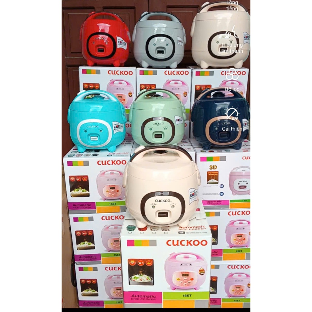 Nồi Cơm Điện Mini Kiểu Dáng Hàn Quốc CUCKOO Dung Tích 1L 1,2L 1,8L ...