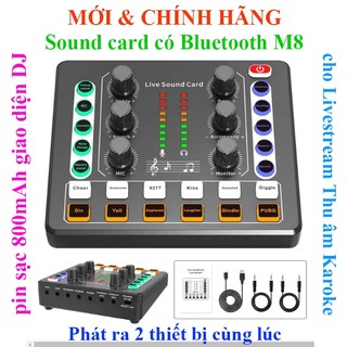 Sound card âm thanh có Bluetooth Phát ra 2 thiết bị cùng lúc Pin 800mAh ...