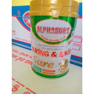 {COMBO 2 LON} (date 10-2026) Sữa Bột Alphasure Gold Xương khớp lon 900g ...