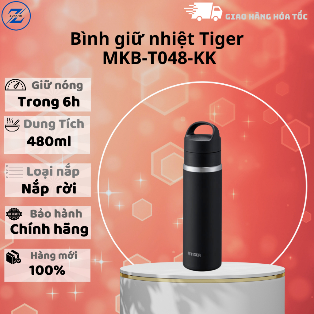 Bình giữ nhiệt Tiger MKB-T048-KK | Shopee Việt Nam