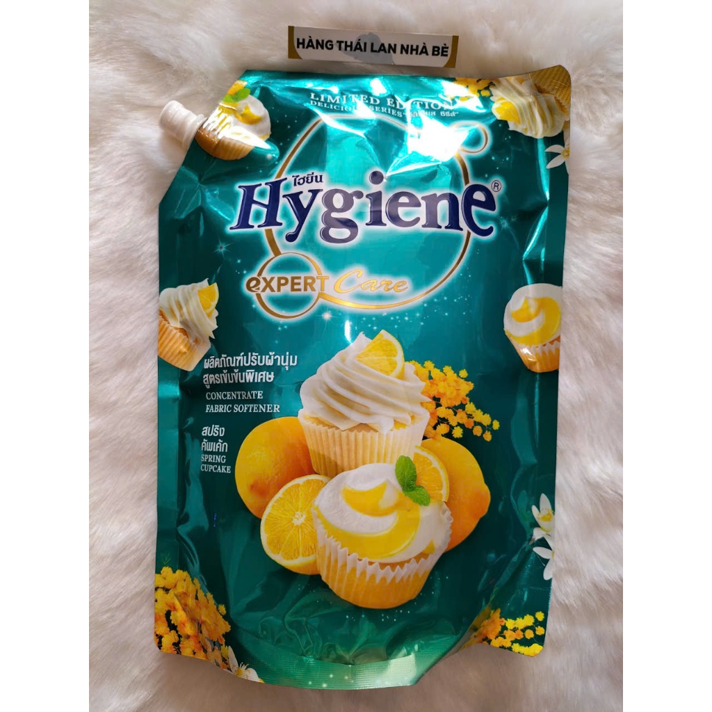 NƯỚC XẢ VẢI HYGIENE THÁI LAN 1150ML Màu xanh Spring CupCake | Shopee Việt Nam