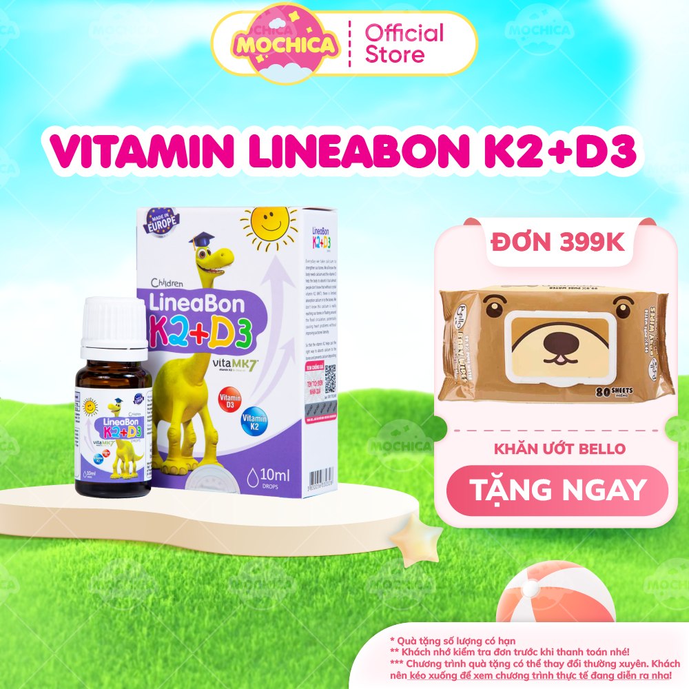 LineaBon vitamin D3 K2 10ml - Vitamin tăng chiều cao cho bé chính hãng ...