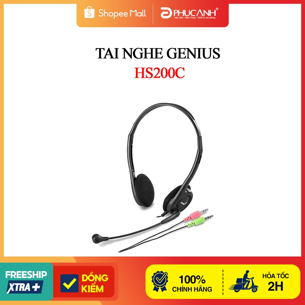 Tai nghe Genius HS200C | Shopee Việt Nam