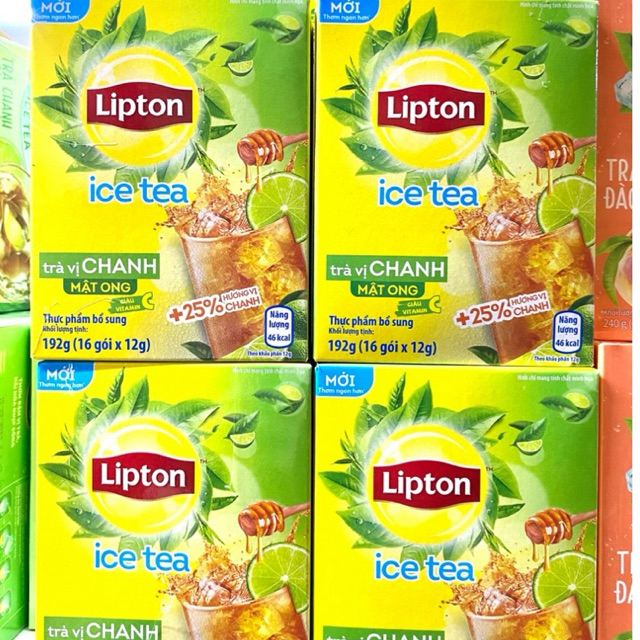 Trà Lipton Ice Tea Vị Chanh-Mật Ong hoà tan 16 gói | Shopee Việt Nam