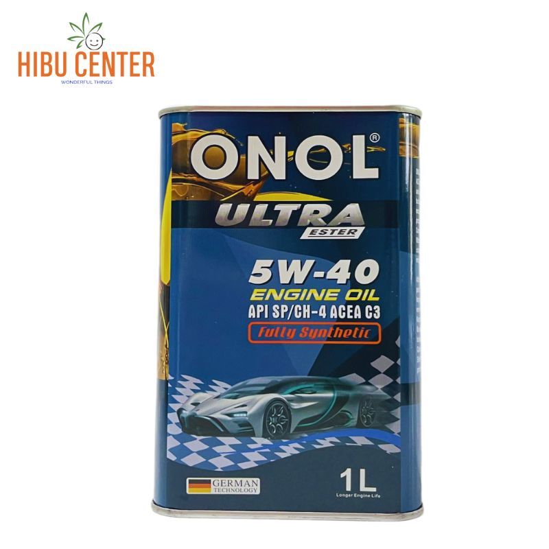 ONOL Nhớt Tổng Hợp Hoàn Toàn Untra 5W40 API SN/CH-4 ACEA C3 1Lit Phiên Bản Đặc Biệt Dành Cho Xe ...
