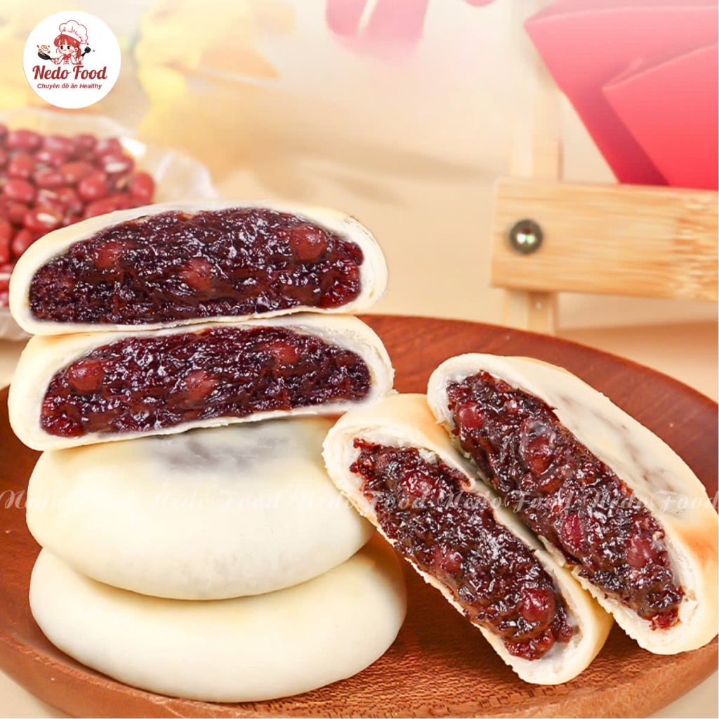 Bánh Gạo Lứt Đậu Đỏ Nedo Food Ít Đường Thơm Ngon Giàu Dinh Dưỡng Phù ...