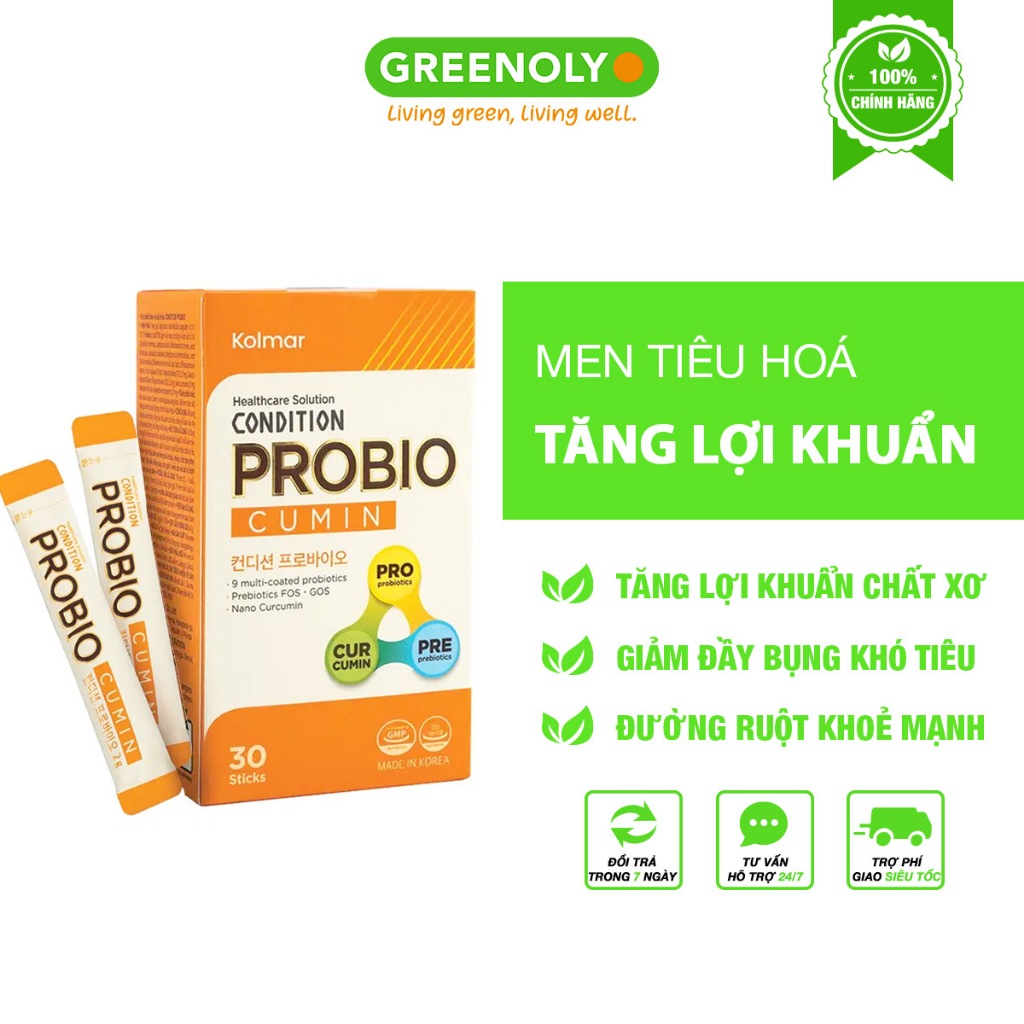 Men tiêu hoá Hàn Quốc bổ sung lợi khuẩn tăng cường chức năng tiêu hoá ...
