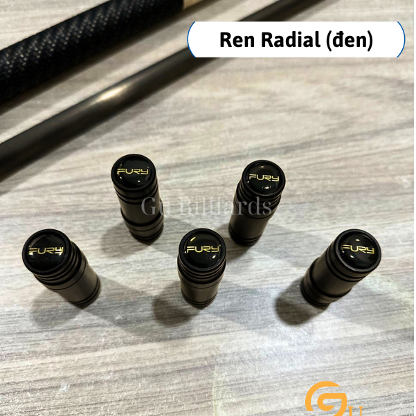 Fury Ren Radial (màu đen) Chính Hãng - Chụp Ren Bảo Vệ Cơ Bida FURY REN ...