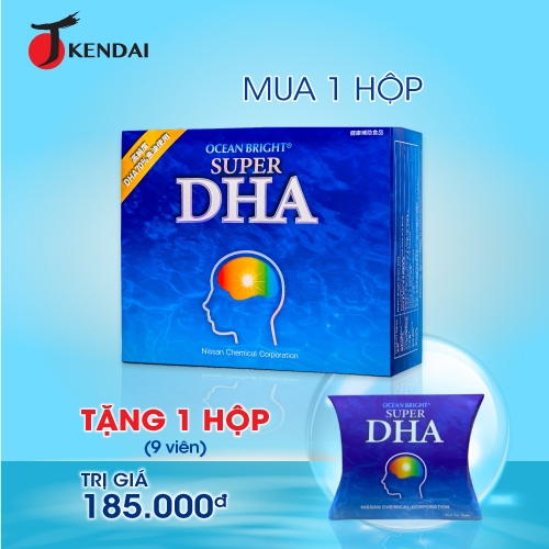 Viên uống dầu cá Ocean Bright Super DHA Nhật Bản - Cải thiện sức khỏe tim mạch, não bộ và mắt ...