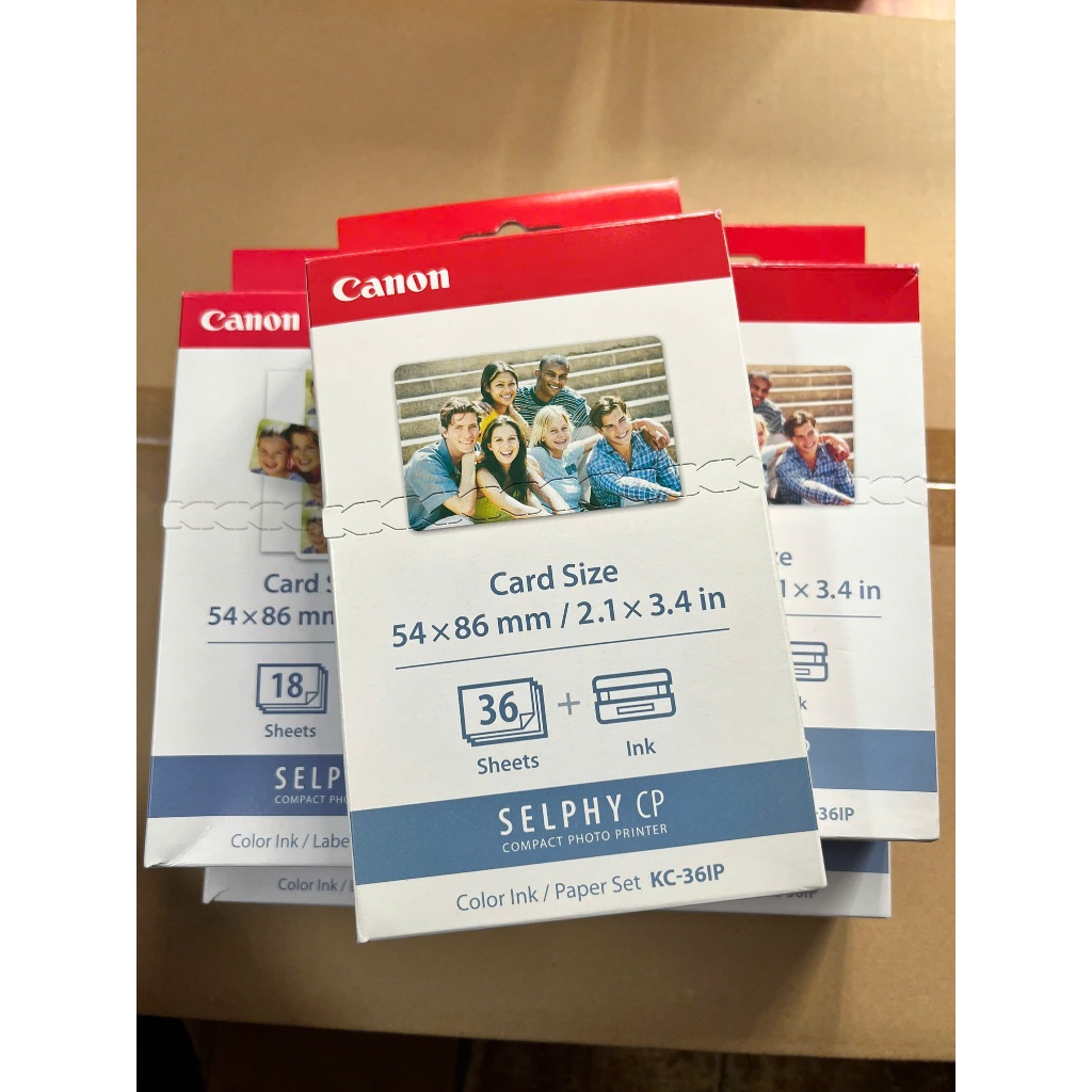 Giấy in ảnh canon KC-36IP/KC-18IL (size C/size Card)) cho máy in SELPHY ...
