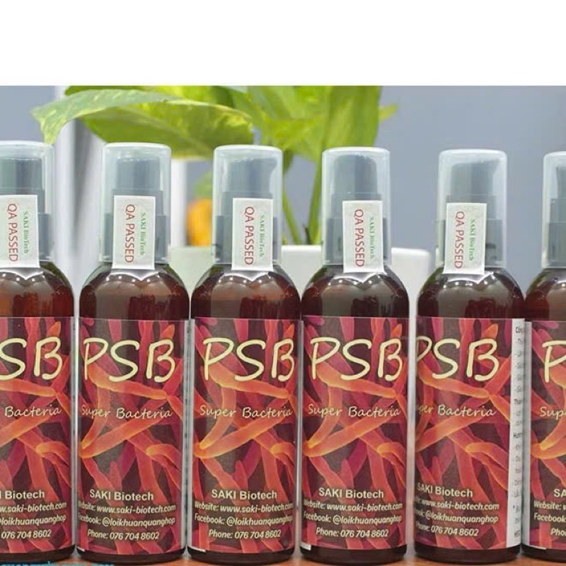 [Chai Vi Sinh] Vi Khuẩn Quang Hợp PSB 100 ML [PSB ĐỎ] | Shopee Việt Nam