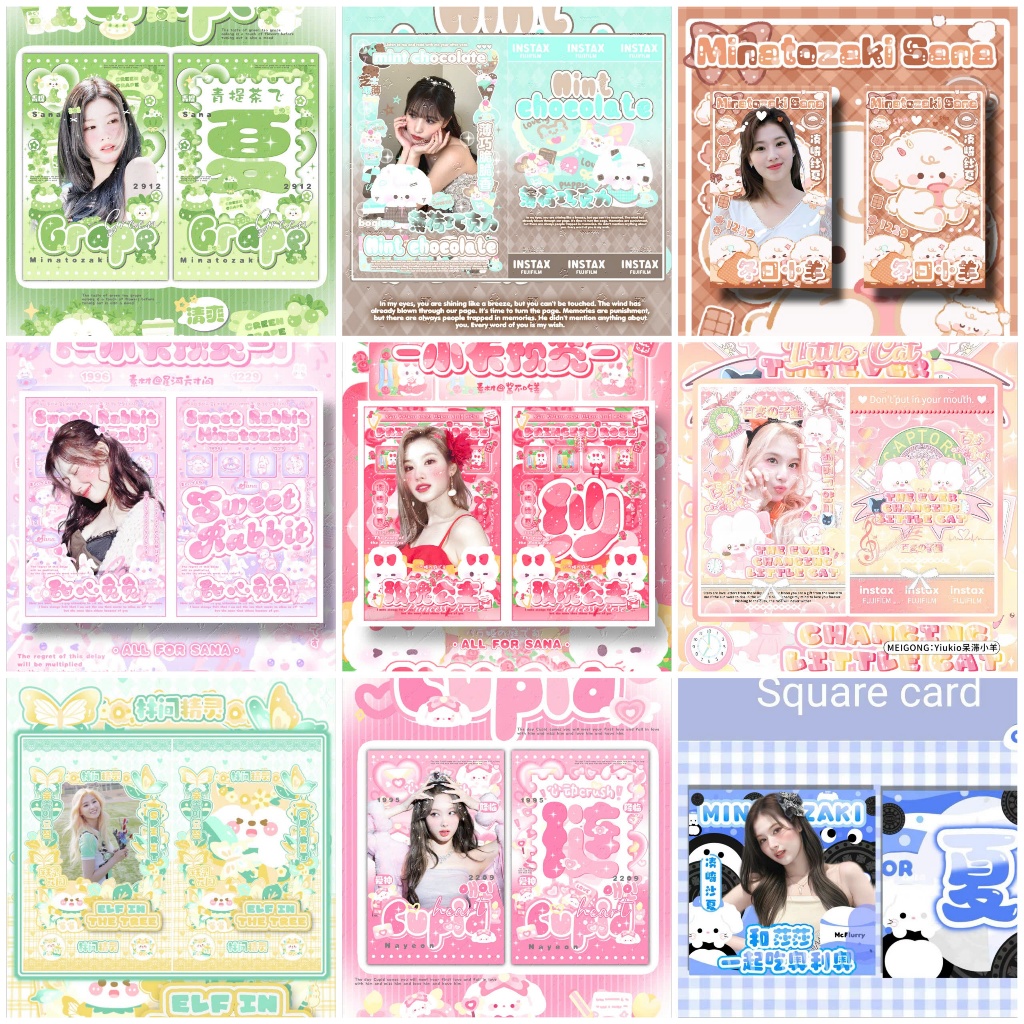 ẢNH THẺ CARD DES TWICE | Shopee Việt Nam