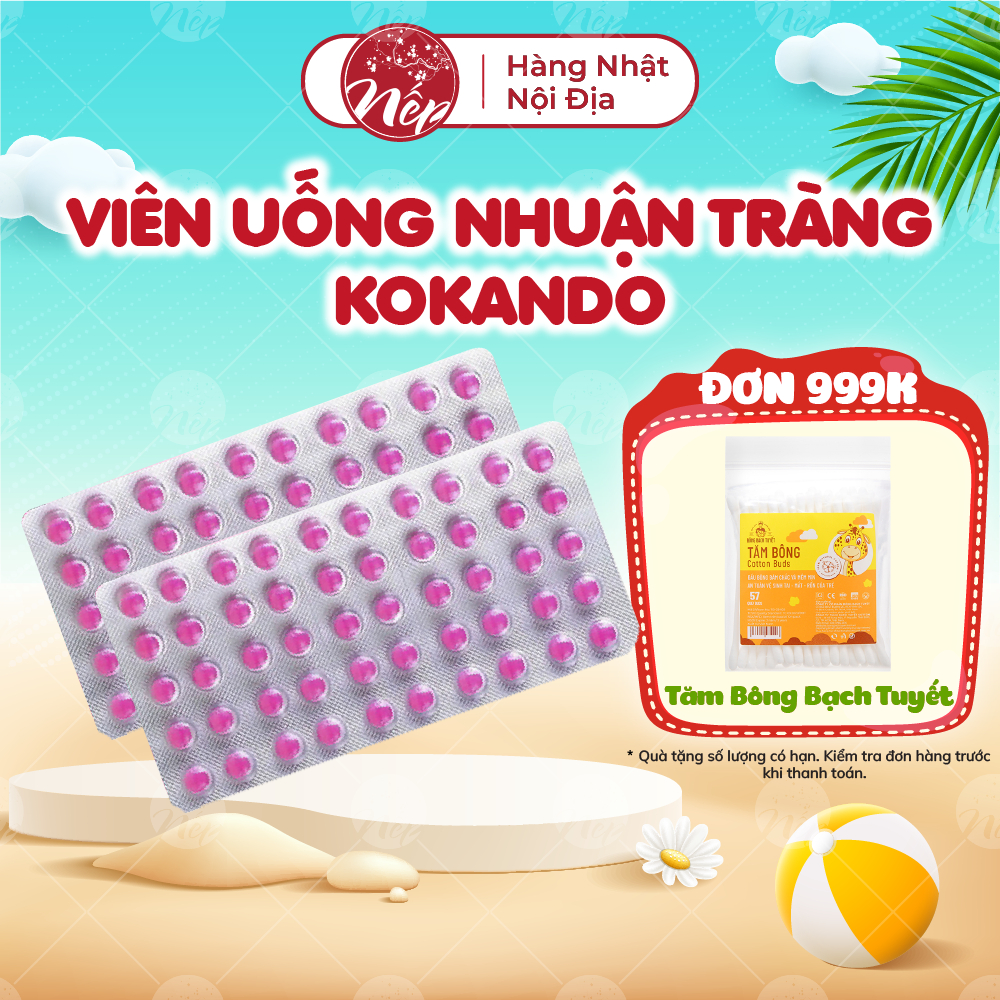 Vỉ 50 viên nhuận tràng Kokando Nhật Bản | Shopee Việt Nam
