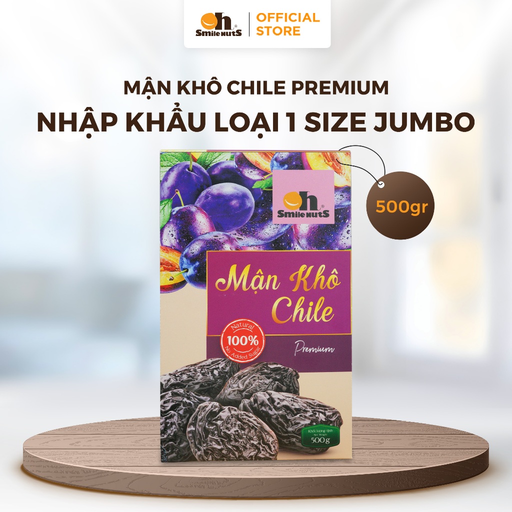 Mận Chile sấy dẻo nhập khẩu loại 1 size jumbo Smile Nuts | Shopee Việt Nam