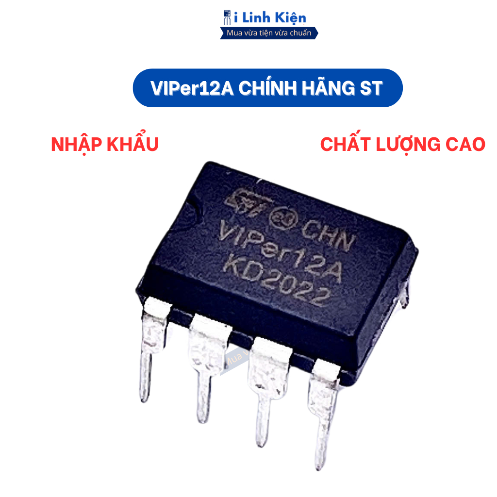 Viper12A ic nguồn bếp từ nhập khẩu chính hãng chất lượng cao | Shopee ...