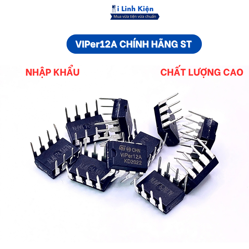 Viper12A ic nguồn chính hãng dùng cho bếp từ , bếp hồng ngoại | Shopee ...