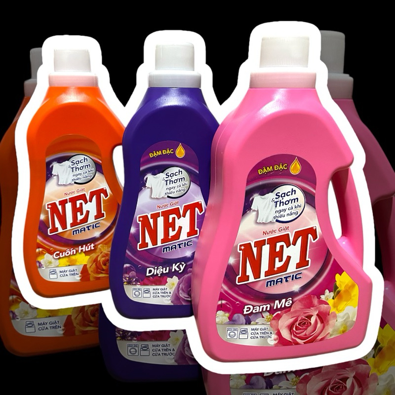 Nước giặt Net Matic đủ màu | Shopee Việt Nam