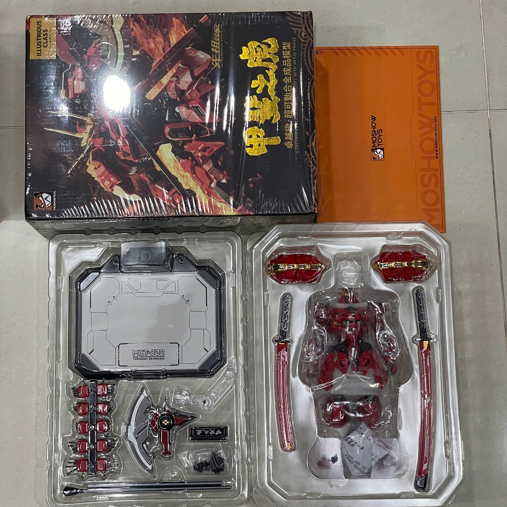 Mô hình Metal build mb 1/100 Takeda Shingen Moshow [Unbox like new ko ...