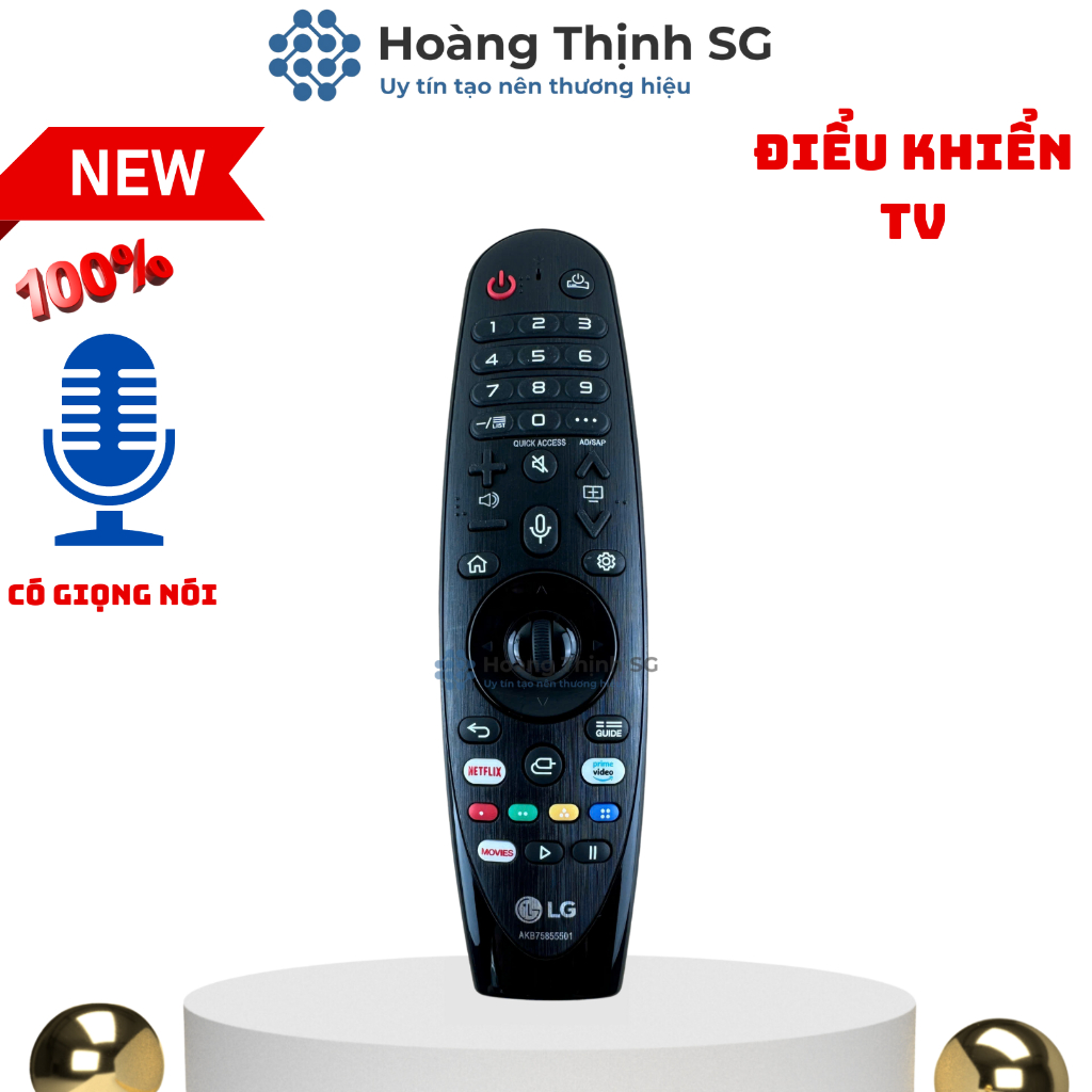 Remote TV LG mẫu 4 có giọng nói loại tốt, điều khiển TV LG - Hoàng ...