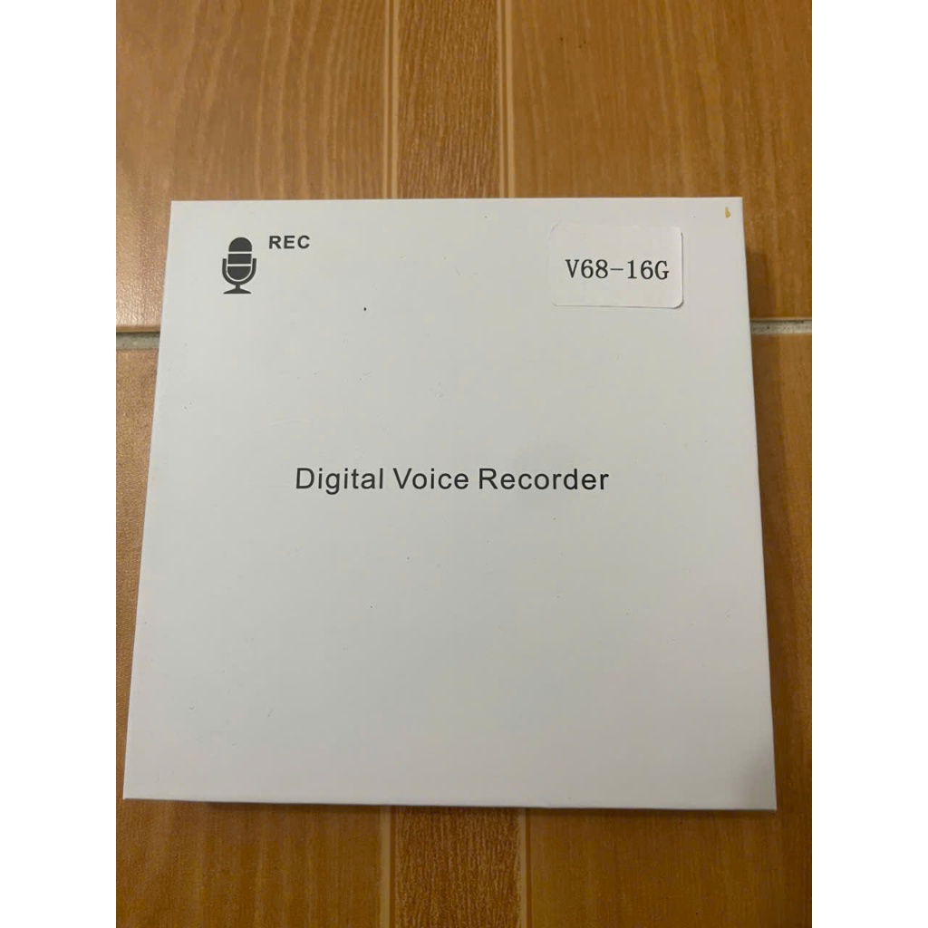 Máy ghi âm kỹ thuật số V68 ,kích hoạt ghi âm bằng giọng nói, màn hình ...
