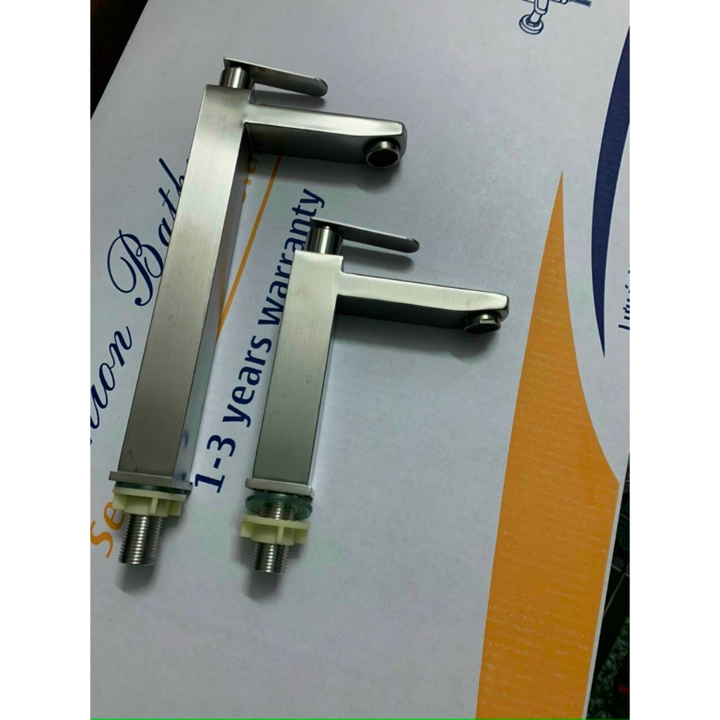 Vòi Rửa Mặt Lavabo Lạnh inox 304 N6013 Fotar, chống han gỉ, vòi nặng ...