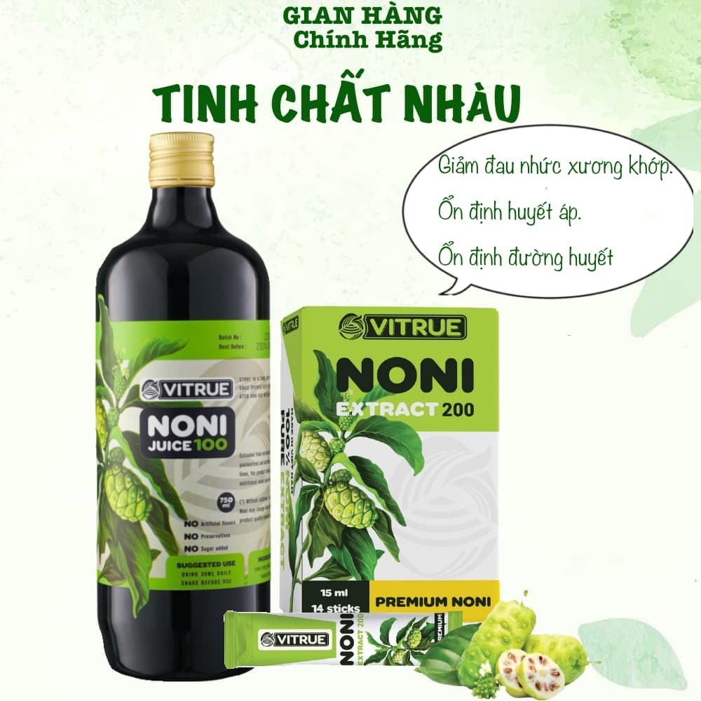 Nước Cốt Trái Nhàu Dành Cho Người Tiểu Đường, Cao Huyết Áp, Giảm Đau ...