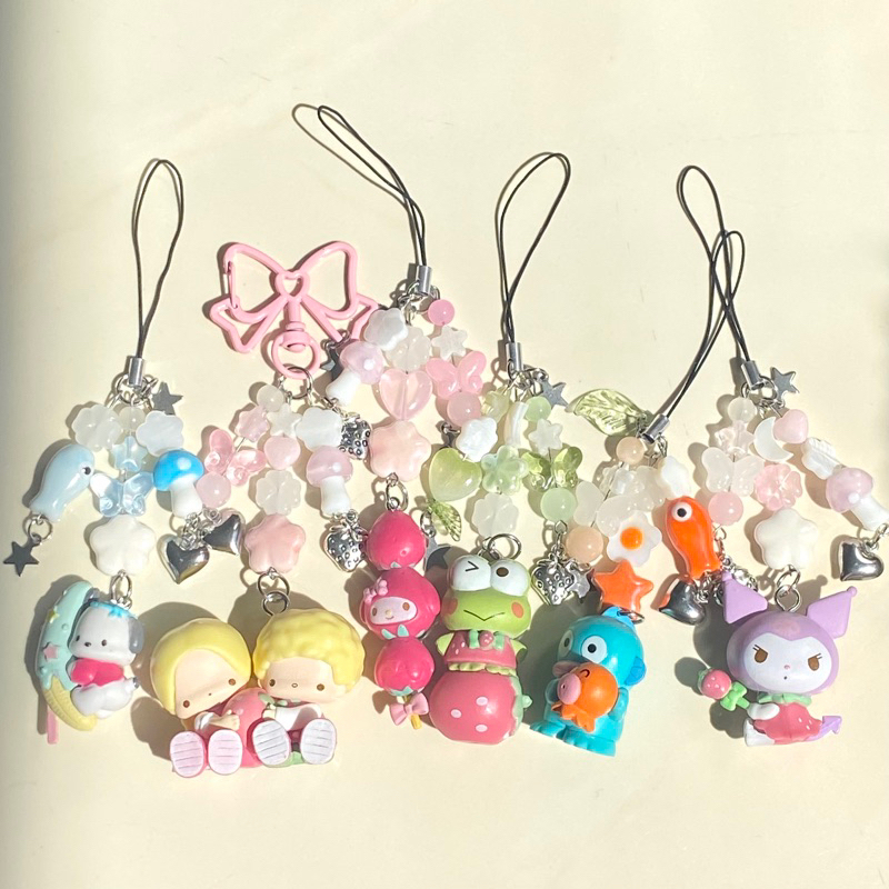 DÂY ĐEO MÓC KHOÁ SANRIO SNOOPY KIRBY CHIIKAWA TORO INOUE HELLO KITTY ...
