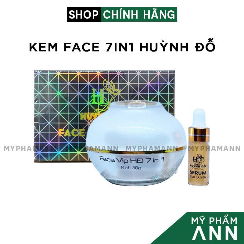 Kem Face Huỳnh Đỗ Vip 7 IN 1 Chính Hãng Kèm Serum | Shopee Việt Nam