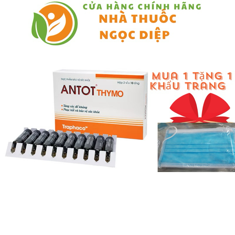 Dung dịch uống Antot Thymo Traphaco Bổ sung vitamin, tăng cường sức đề ...