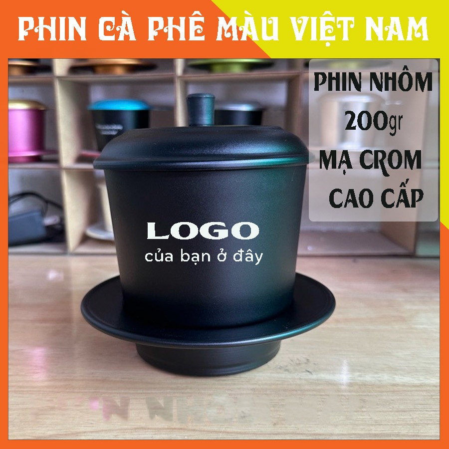 Phin Pha Cà Phê Nhôm Size Lớn Pha 250gr Bột Cà Phê Anode Cao Cấp " Khắc ...