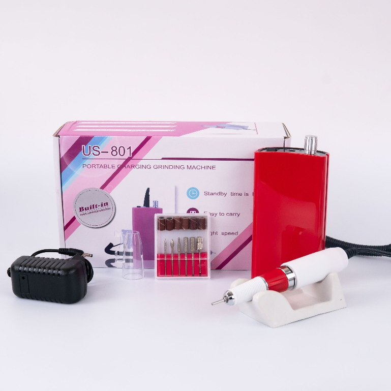 Máy mài móng tích điện US801 nhỏ gọn công suất cao - Hàng chính hãng bảo hành 6 tháng | Shopee ...