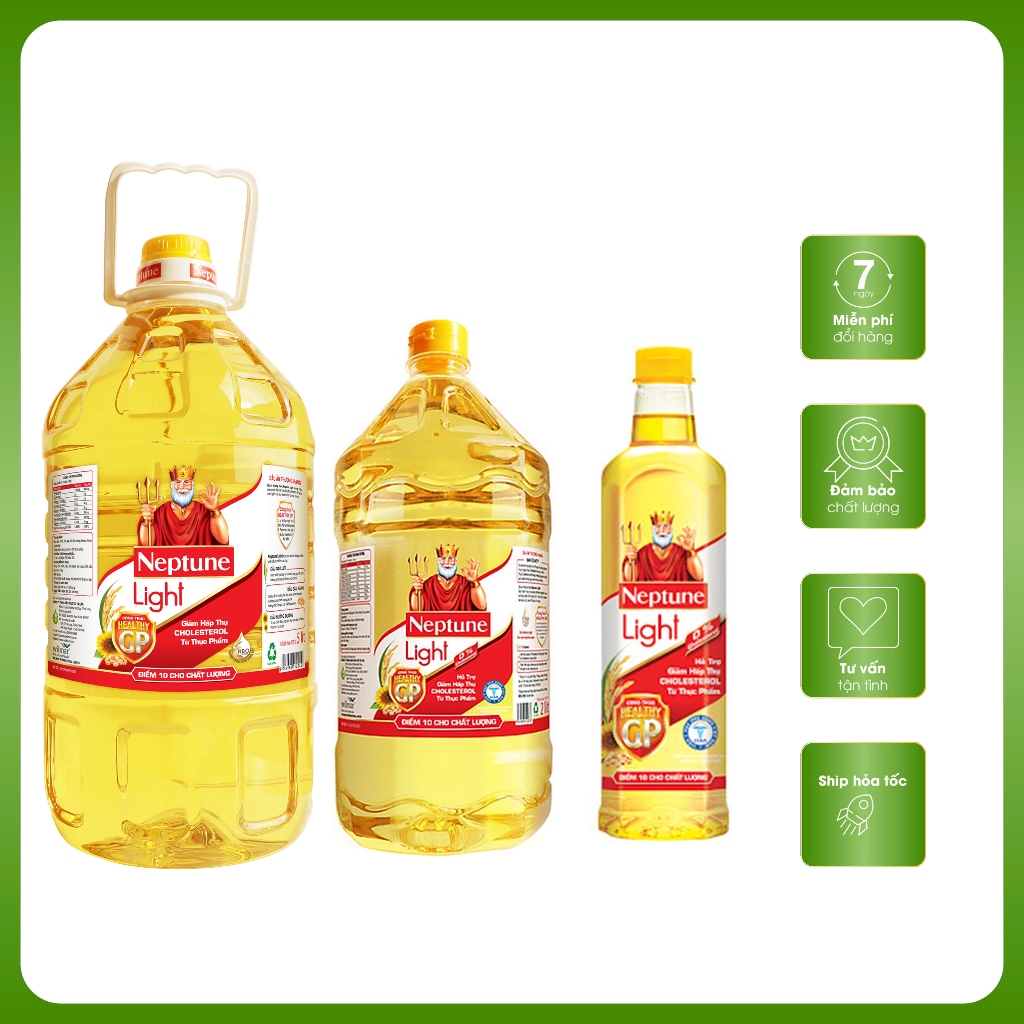 Dầu Ăn Neptune Light 1L/2L/5L | Shopee Việt Nam
