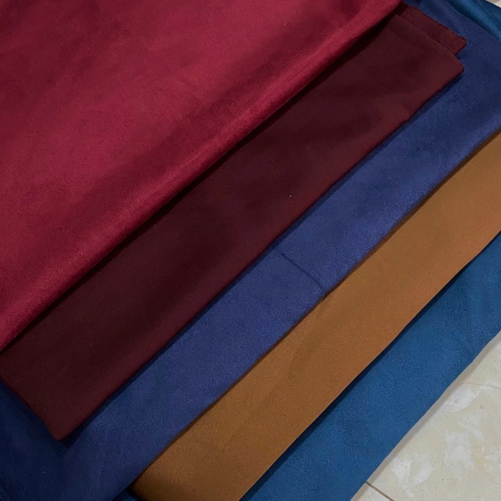 Vải Thun Umi Da Lộn Nhiều Màu, Khổ Từ 1m45 - Chất Dày Dặn, Giãn 2 Chiều ...