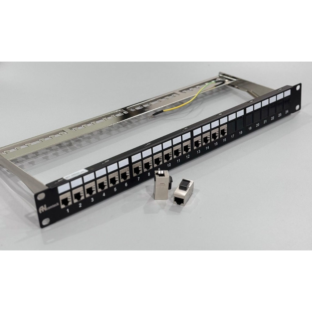 Patch panel 16 port Cat6 Commscope, dùng thanh chuẩn 24 cổng | Shopee ...