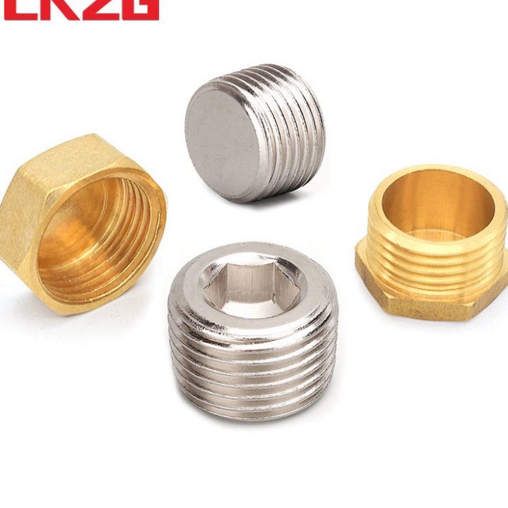 ATS_Đầu Bịt Van Khí, Đế Van Bằng inox Ren 1/8 "1/4" 3/8 "1/2"Male ...