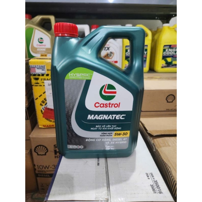 DẦU NHỚT ÔTÔ CASTROL MAGNATEC PROFESIONAL A5 5W30 SN 4L- 4000ML -Mẫu Mới 2024 | Shopee Việt Nam