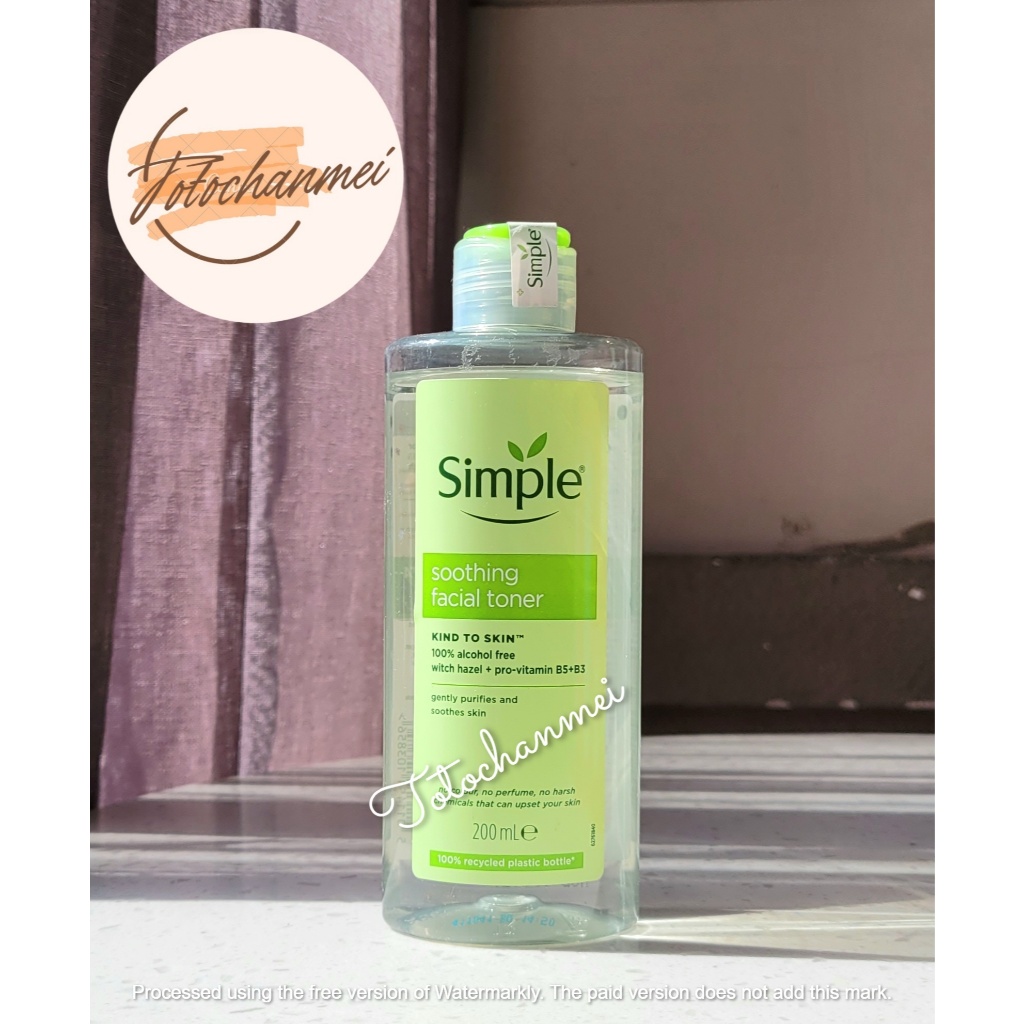 (Có sẵn) Nước hoa hồng Simple Toner 200ml | Shopee Việt Nam