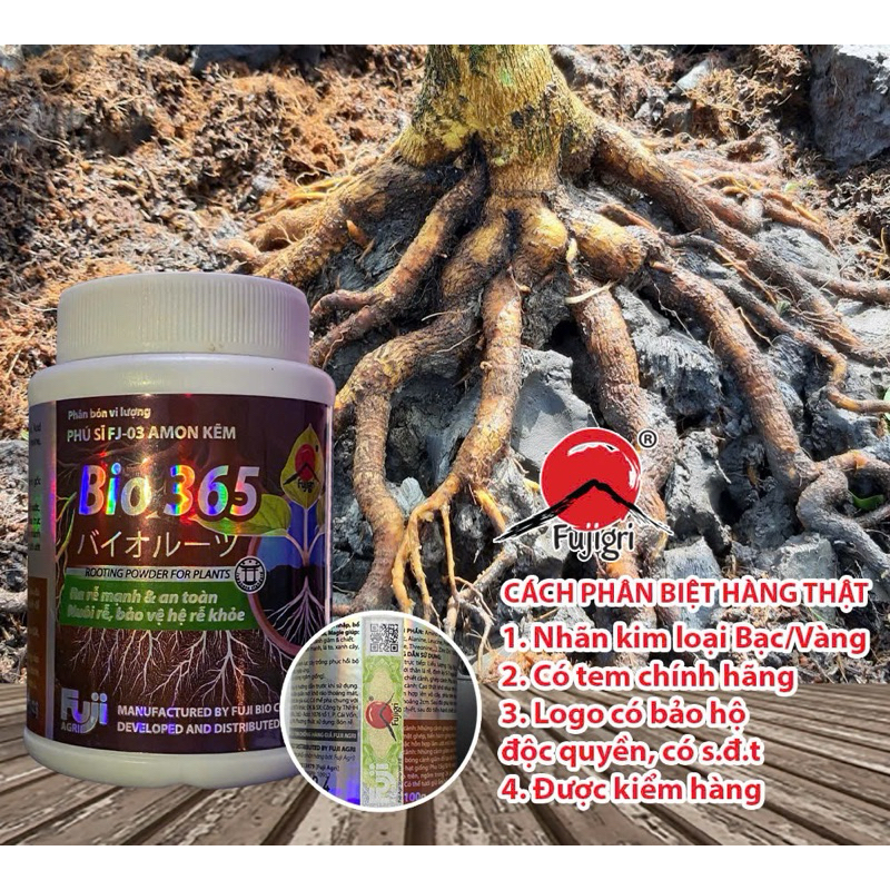 Phân Bón Bio 365 Japan 100gr Ra Rễ Khoẻ & Bung Đọt Mạnh | Shopee Việt Nam